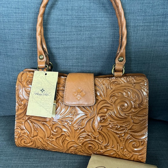 Patricia Nash | Bags | Nwt Patricia Nash Rienzo Satchel Handbag Tooled ...